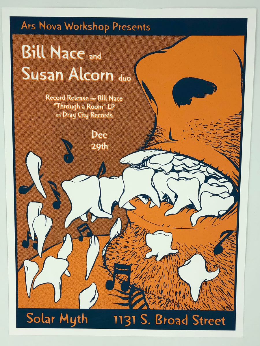Bill Nace and Susan Alcorn Duo Poster – Ars Nova Workshop