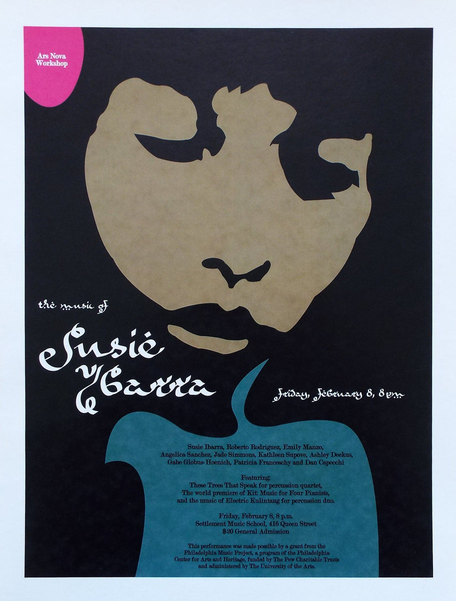Music of Susie Ibarra Poster – Ars Nova Workshop